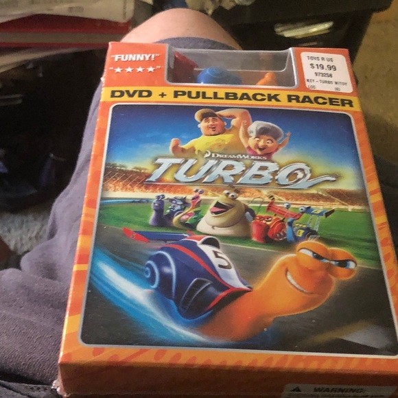 Dreamworks | Media | Dreamworks Turbo Dvd With Colorful Pullback Racer ...